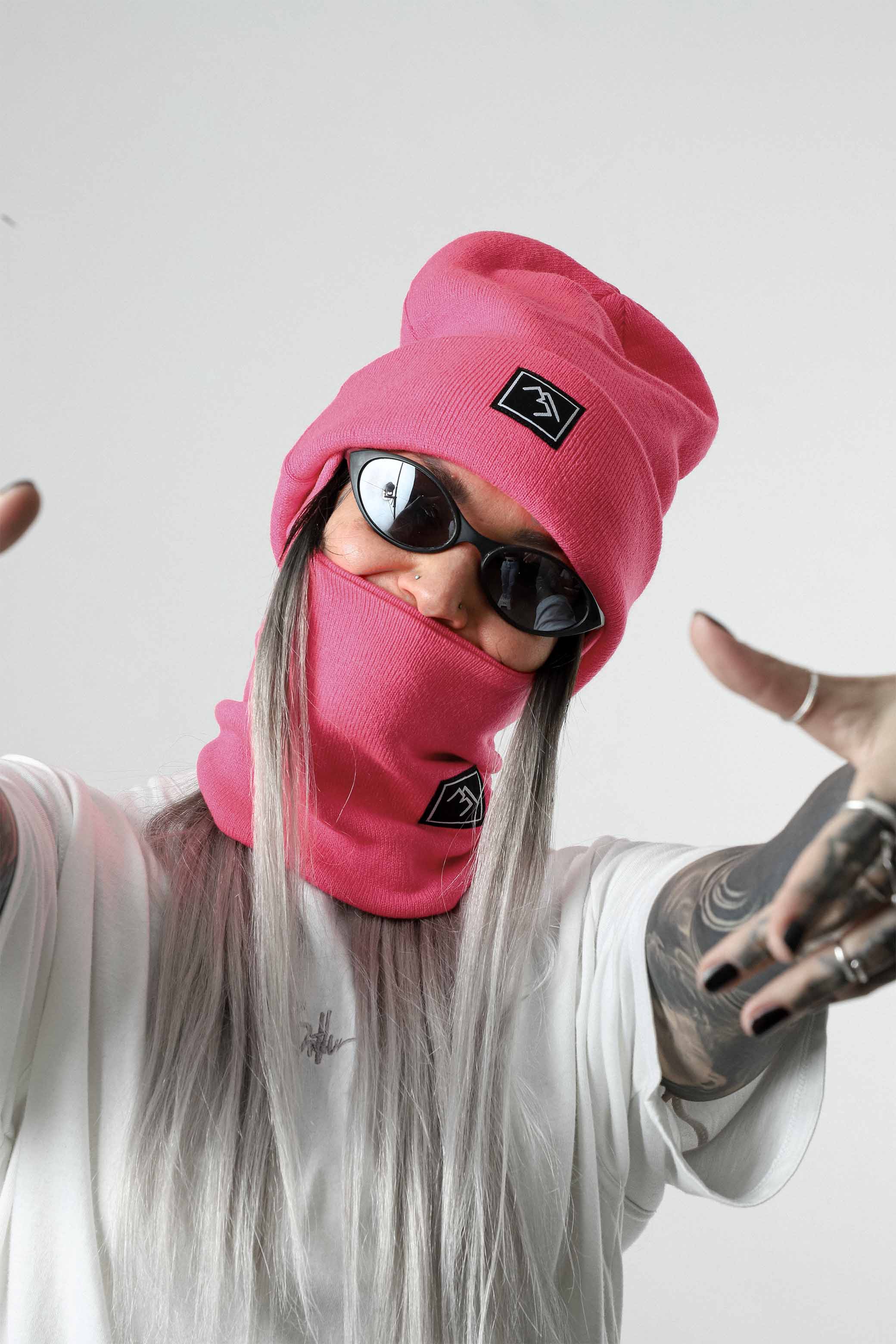 Robbin Hood Balaclava - Daybreak Pink – Brethren Apparel